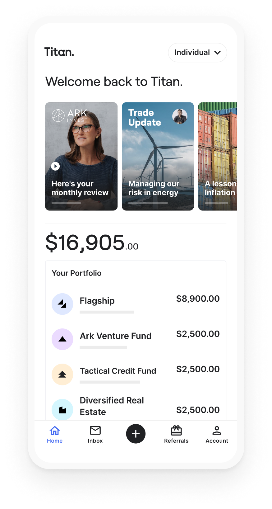 Investment Management, Made Modern | Titan